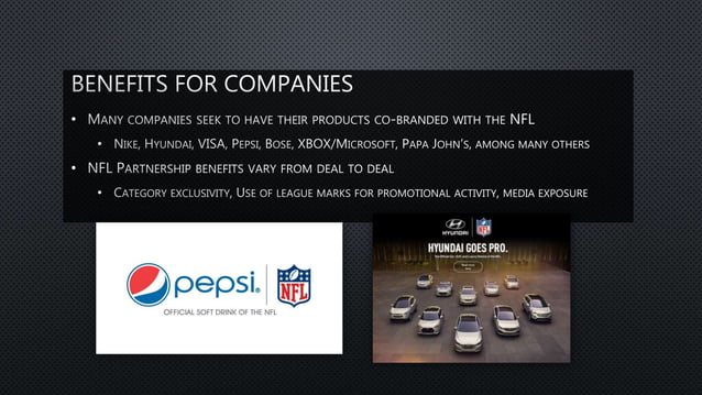 Marketing Project | Co-Branding with the NFL | PPT