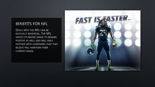 Marketing Project | Co-Branding with the NFL | PPTX