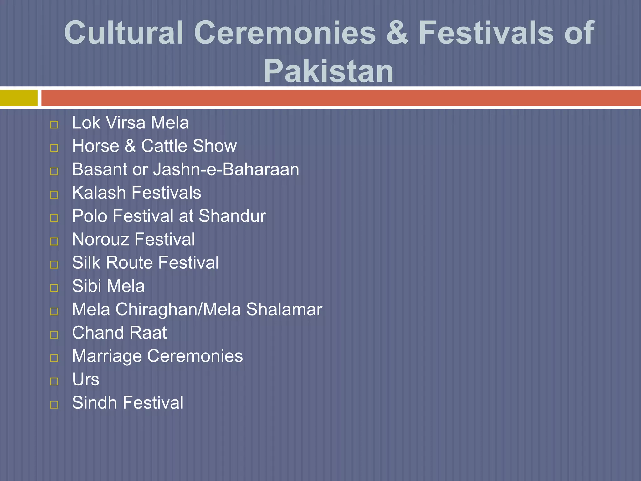 culture of pakistan | PPTX