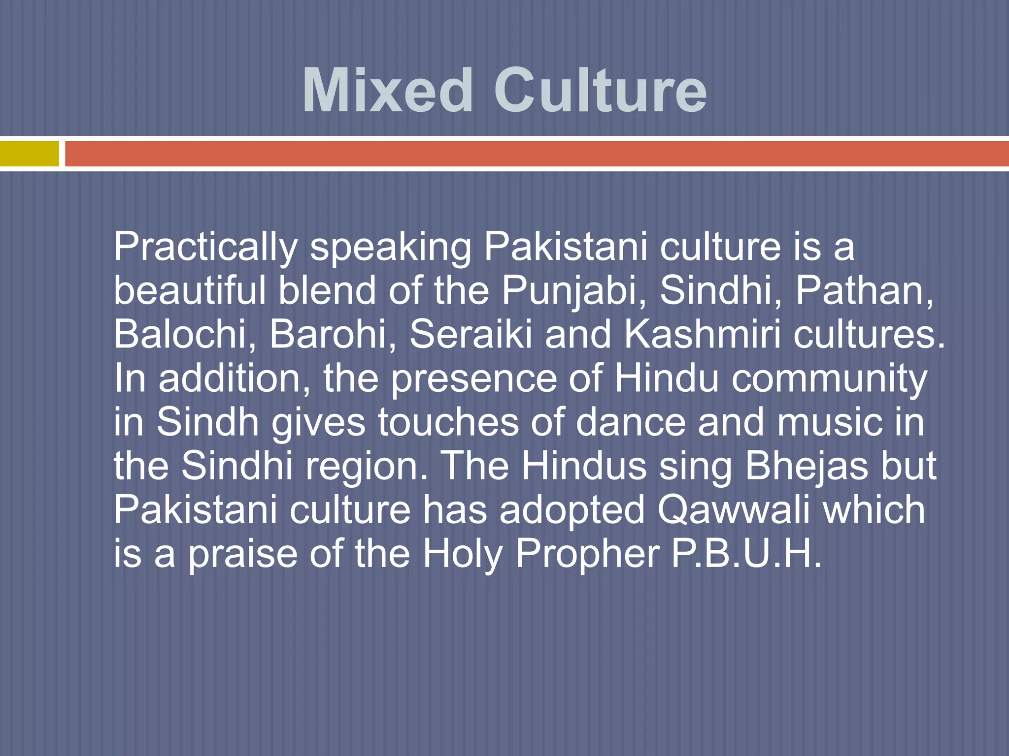 culture of pakistan | PPTX