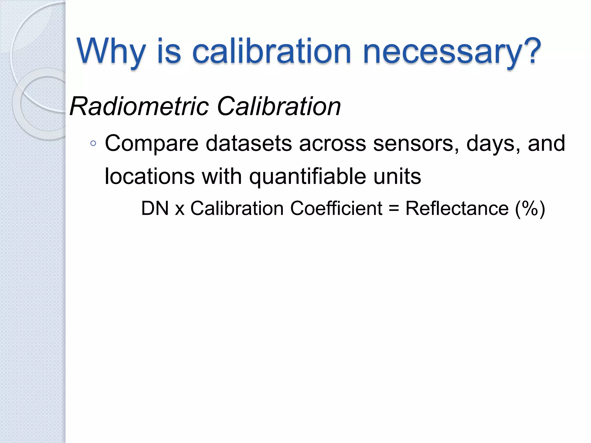 Radiometric Calibration of Digital Images | PPT