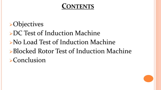 Induction Motor Tests Using Matlabsimulink Ppsx Physics Science