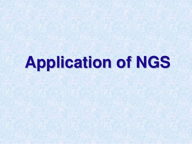 NGS in cancer treatment