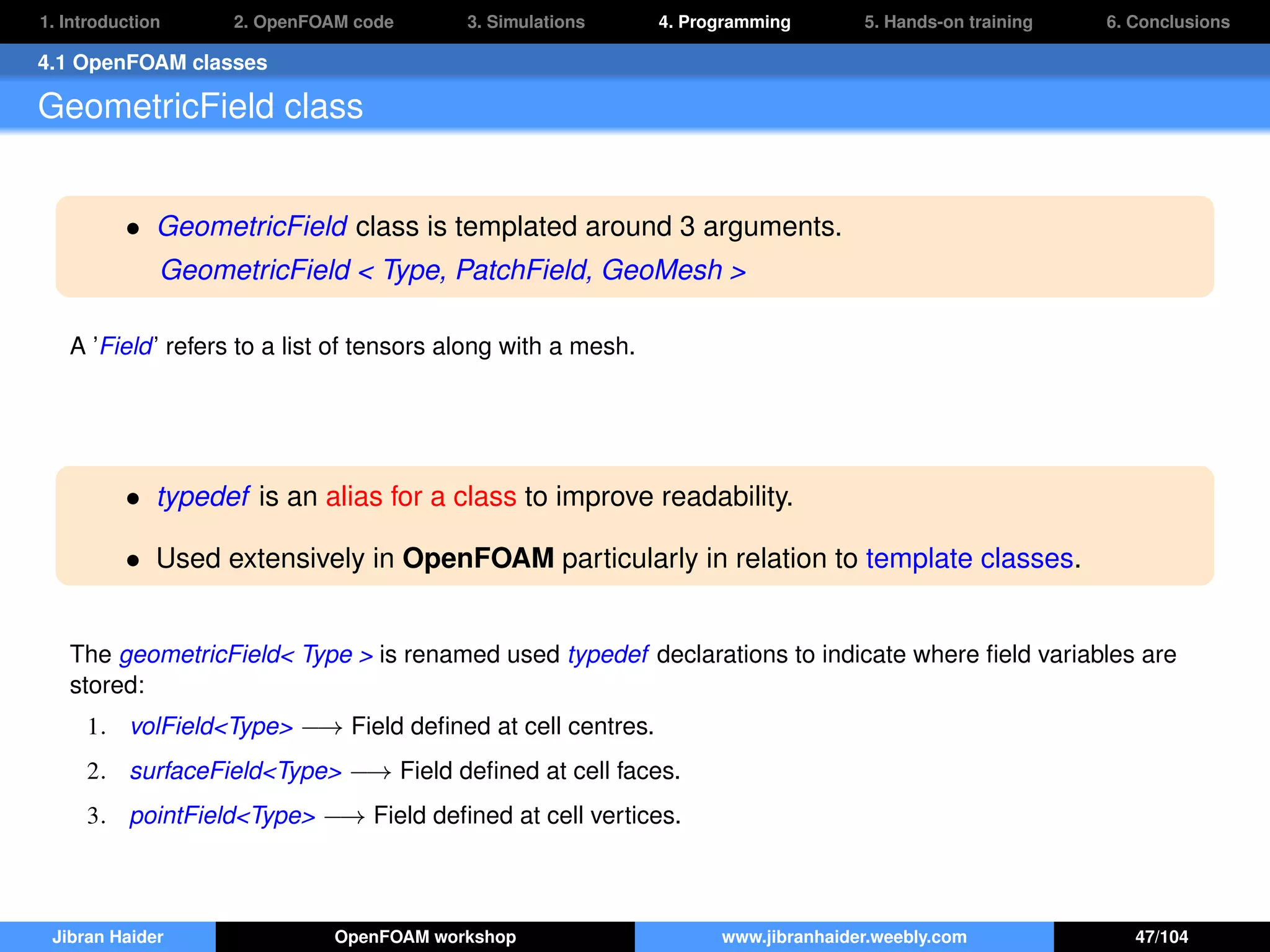 OpenFOAM for beginners: Hands-on training | PDF