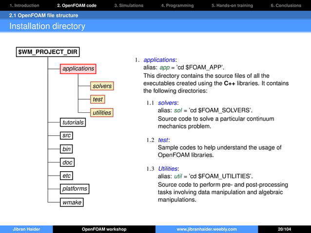 OpenFOAM for beginners: Hands-on training | PDF