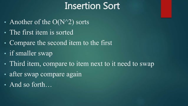 Sorting Algorithms | PPTX | Computing | Technology & Computing