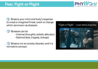 Stress management for the leadership | PPTX