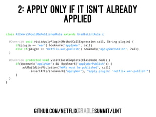 Distributed Refactoring with Gradle Lint | PPT