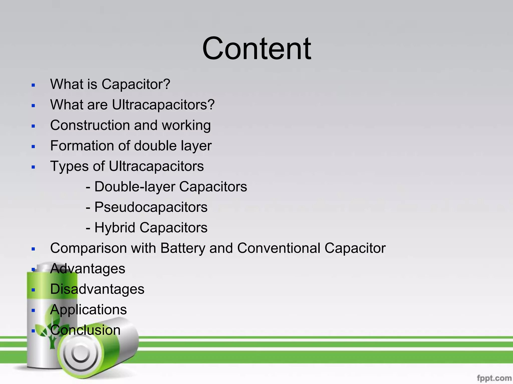 UltraCapacitor | PPTX