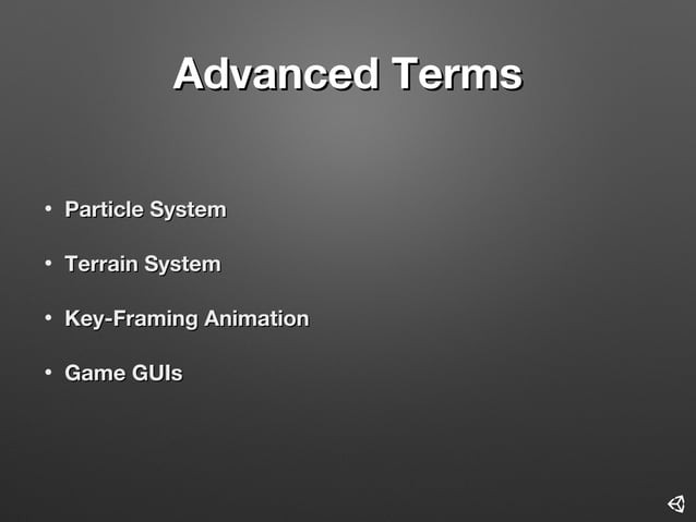 Introduction to Unity3D Game Engine | PPT | Operating Systems ...