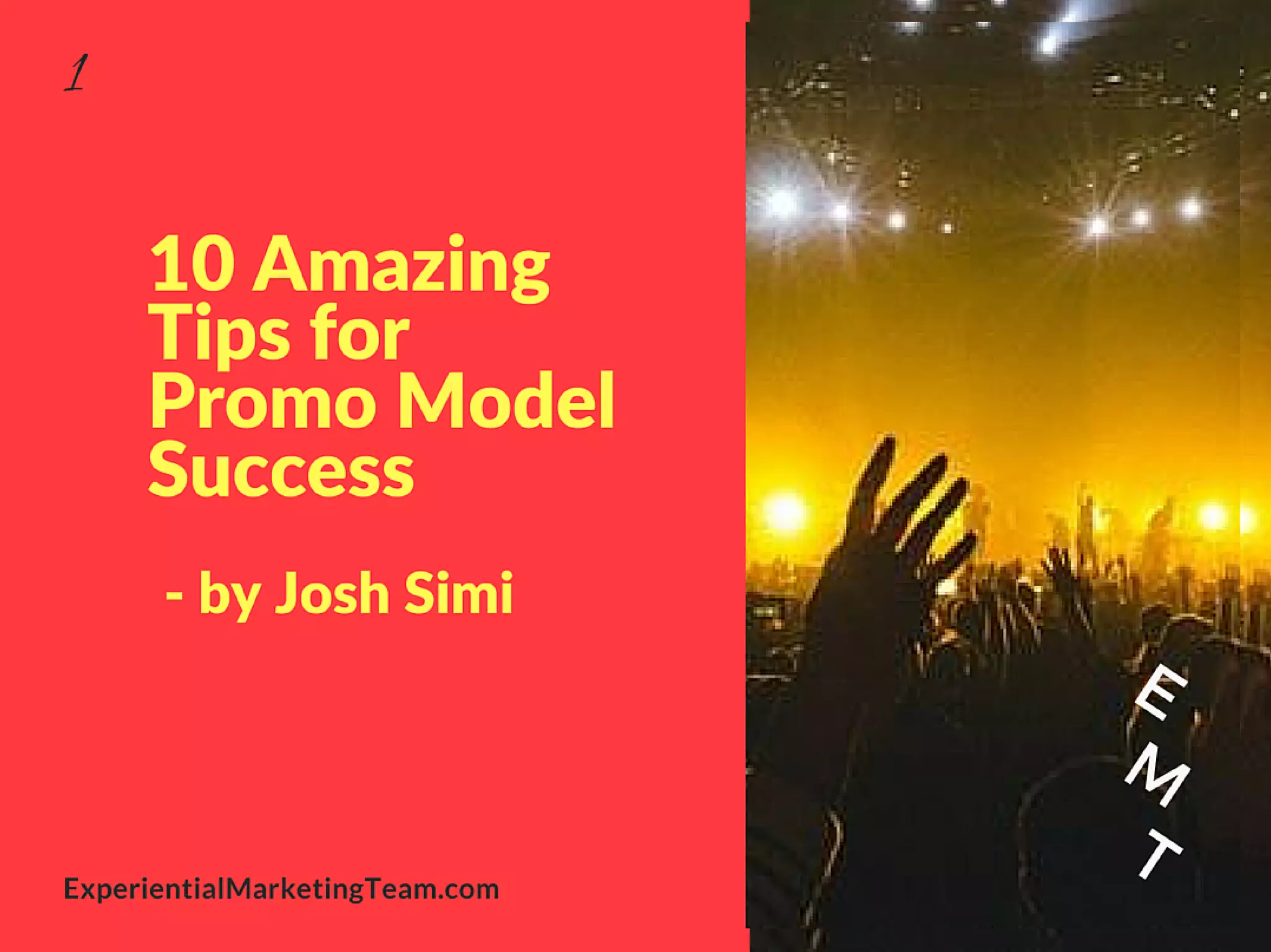 10 Amazing Tips for Promo Model Success | PPT