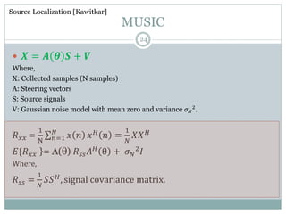 Beamforming and microphone arrays | PPTX