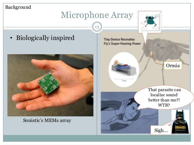 Beamforming and microphone arrays