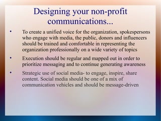 Creating and managing a non-profit ( A Presentation By Ebele Mogo, DrPH ...