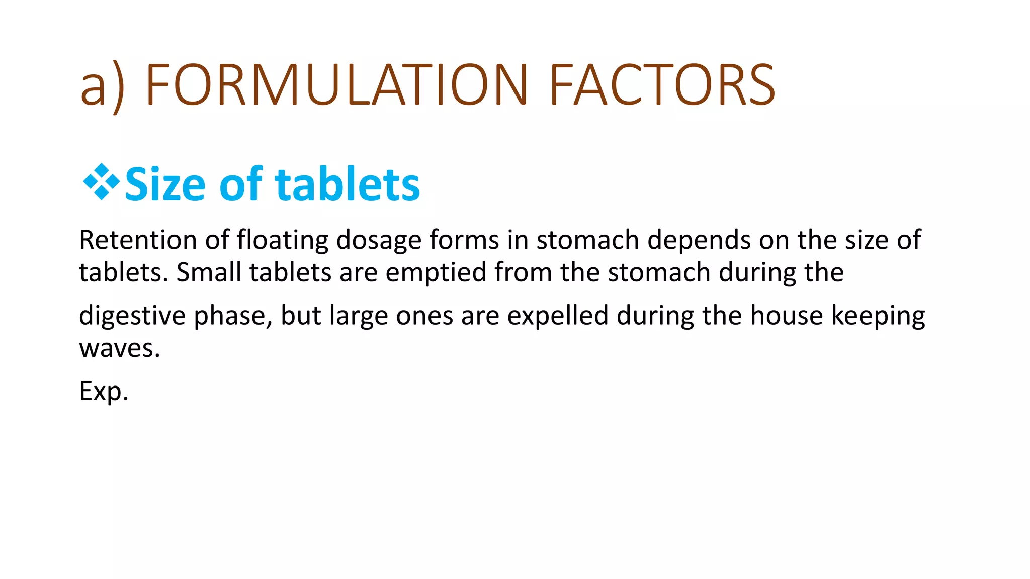 FLOATING DRUG DELIVERY SYSTEM | PPTX