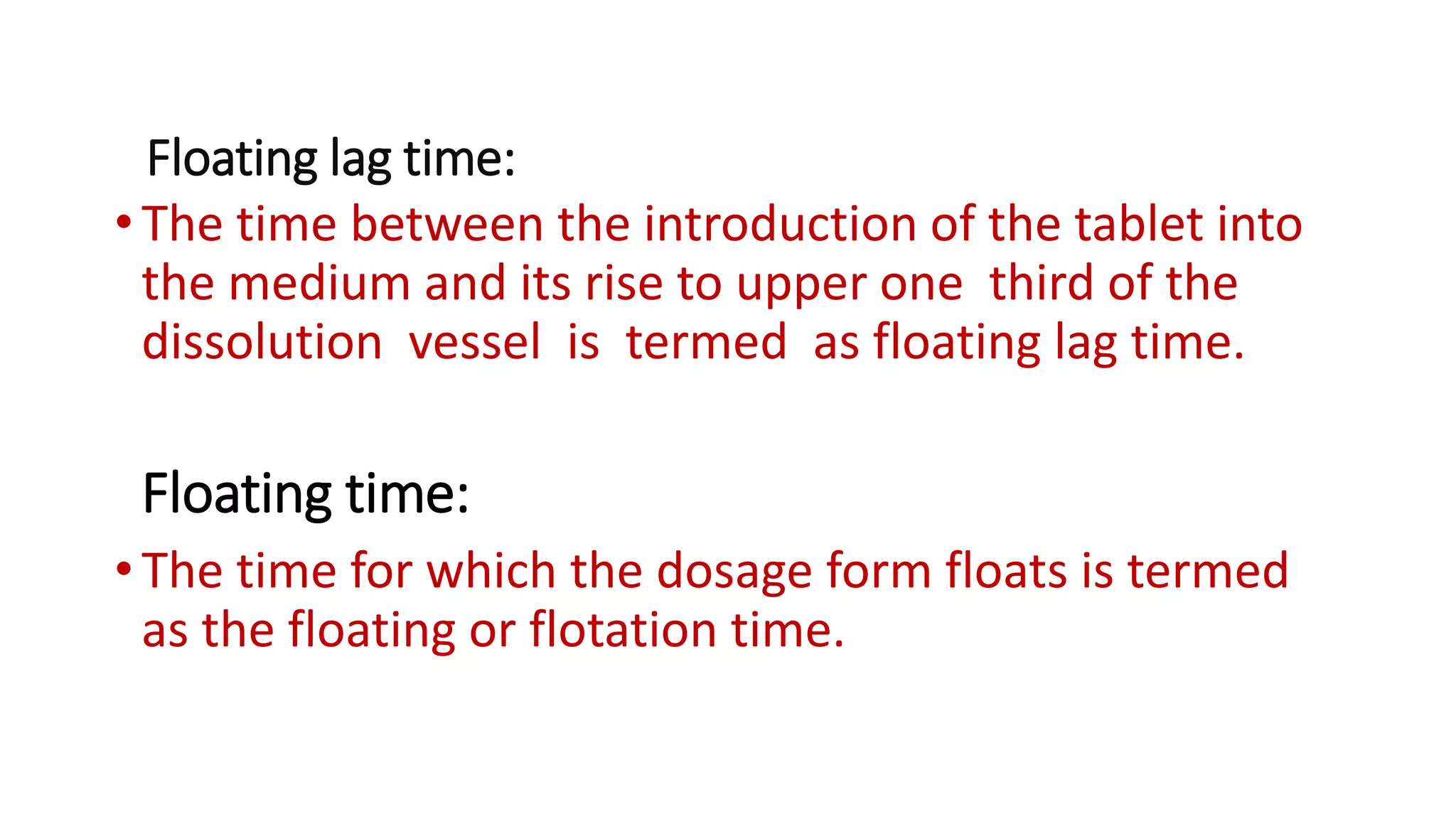 Floating Drug Delivery System Pptx