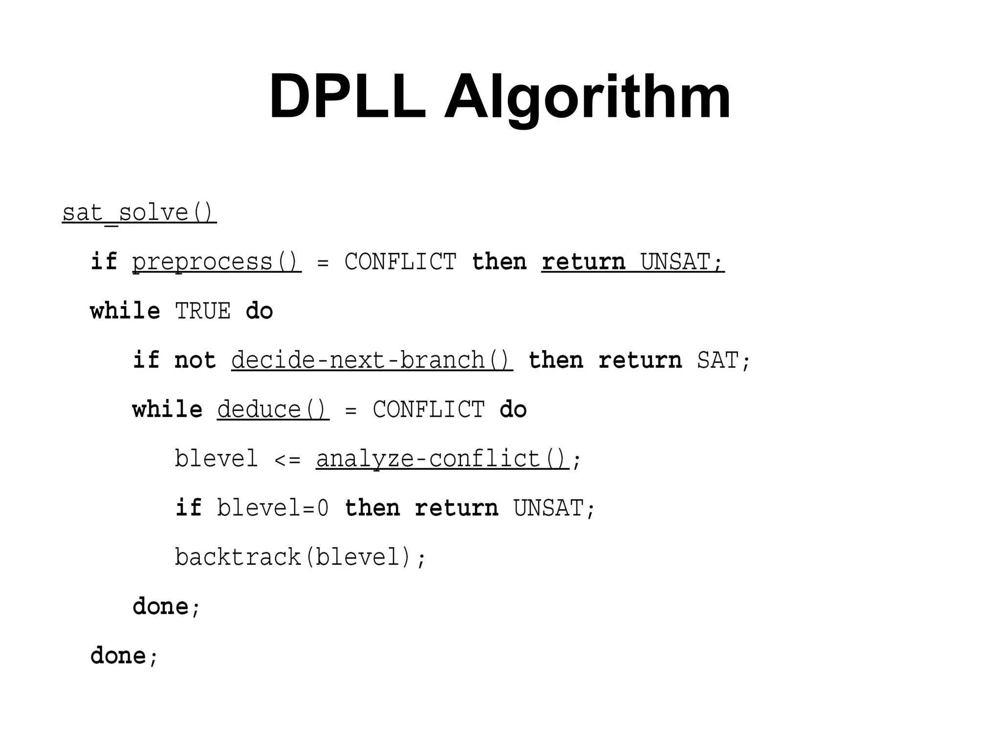 Bounded Model Checking | PPT