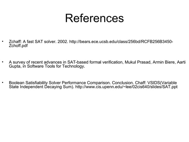 Bounded Model Checking | PPT