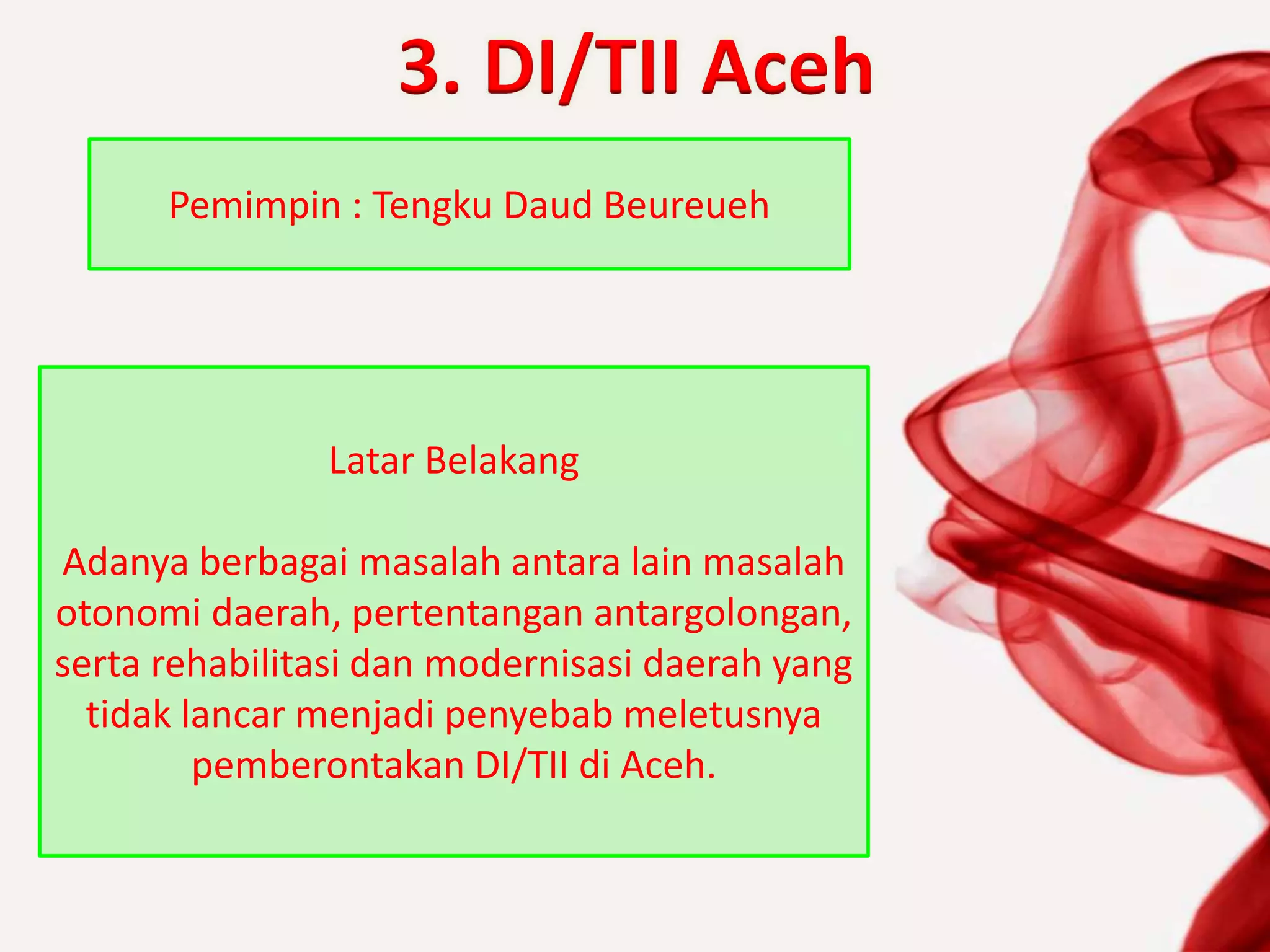 Pemberontakan DI / TII | PPTX