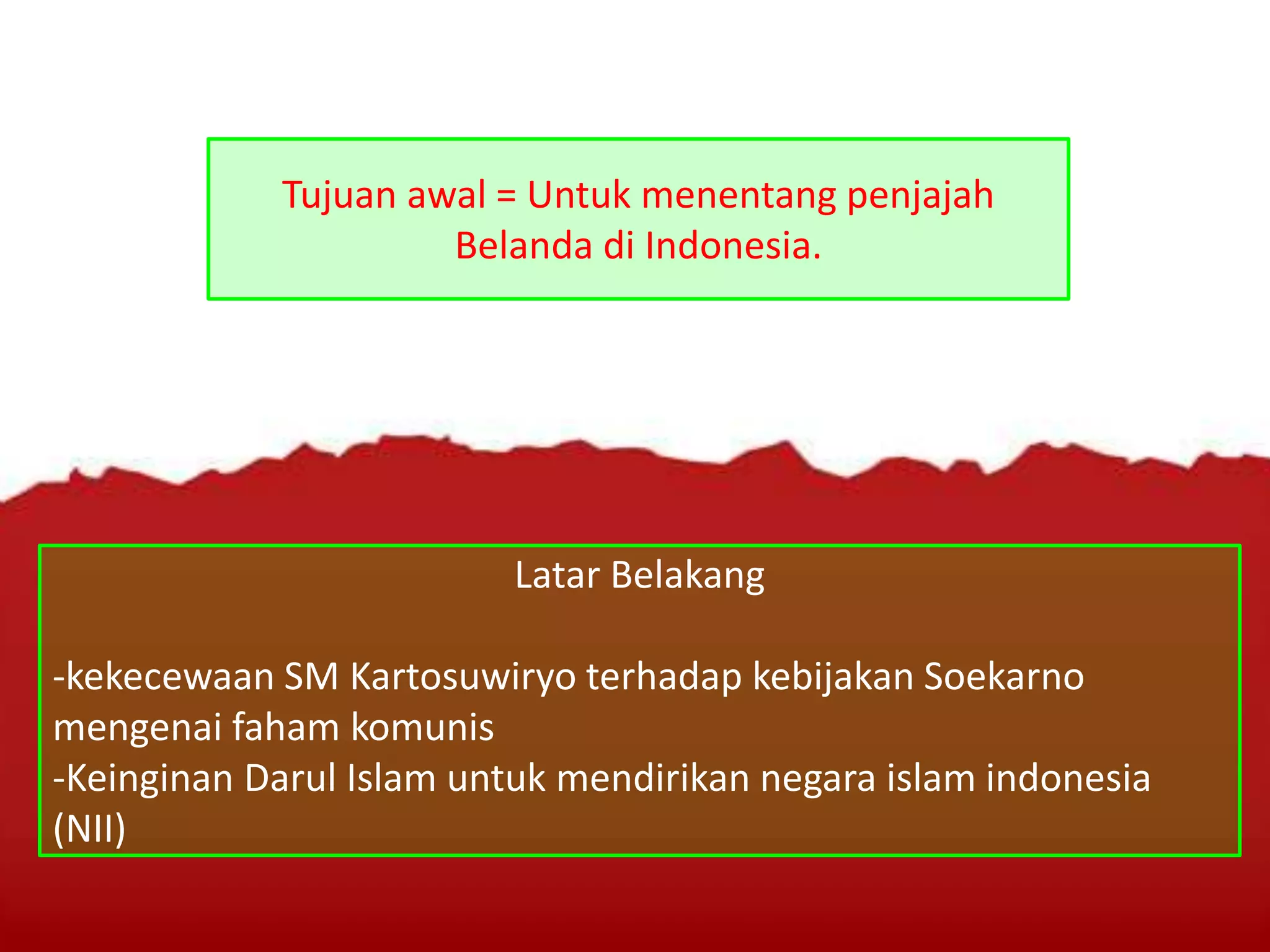 Pemberontakan DI / TII | PPTX