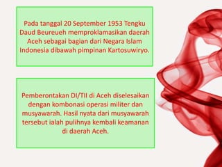 Pemberontakan DI / TII | PPTX