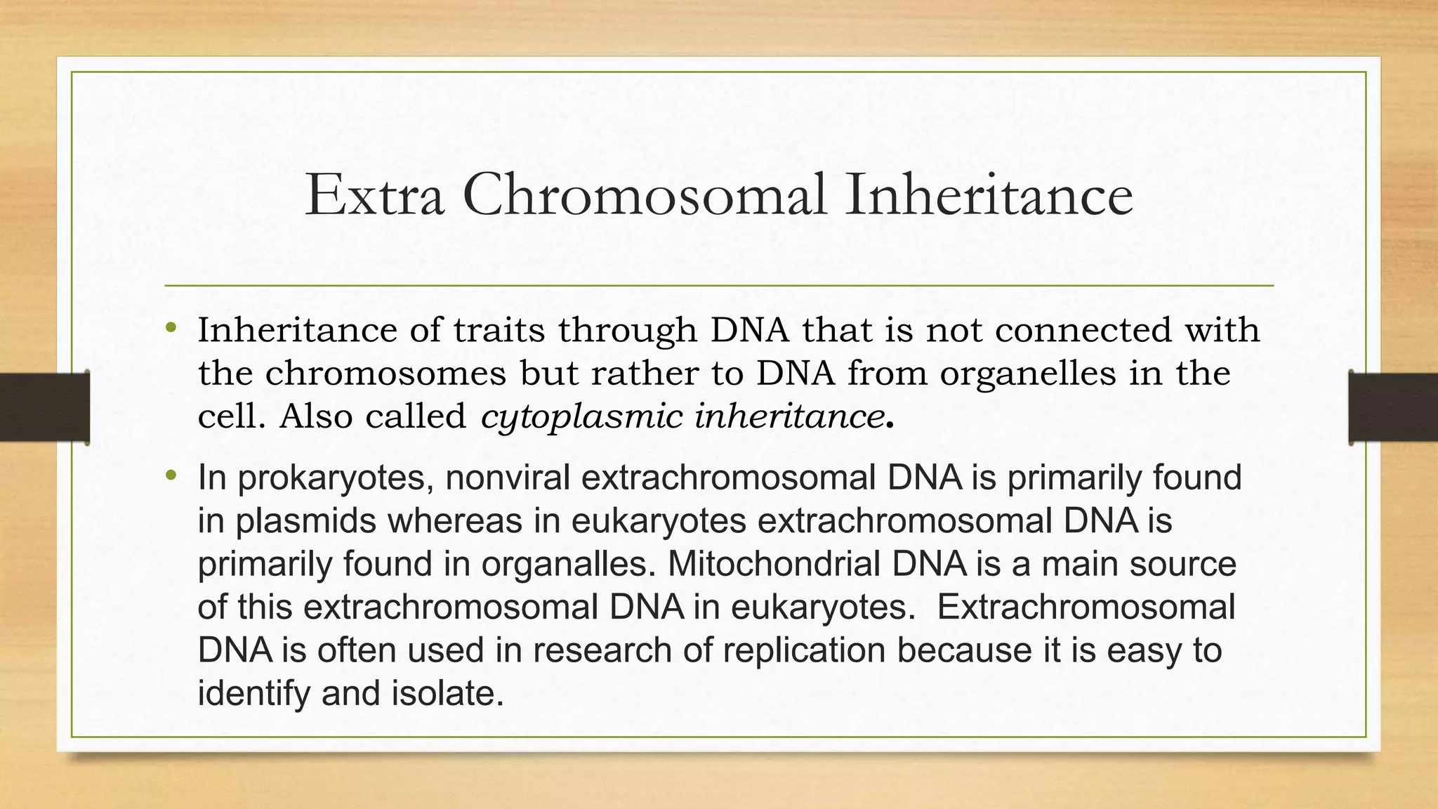 principle of inheritance | PPTX