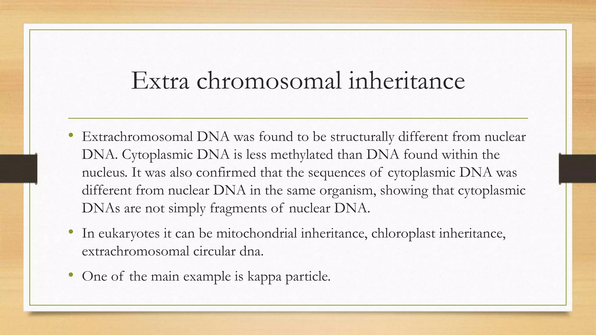 principle of inheritance | PPTX