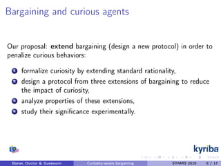 Curiosity-aware bargaining | PDF
