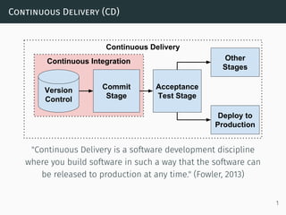 Bottom-up Adoption of Continuous Delivery in a Stage-gate Managed Software Organization | PPT