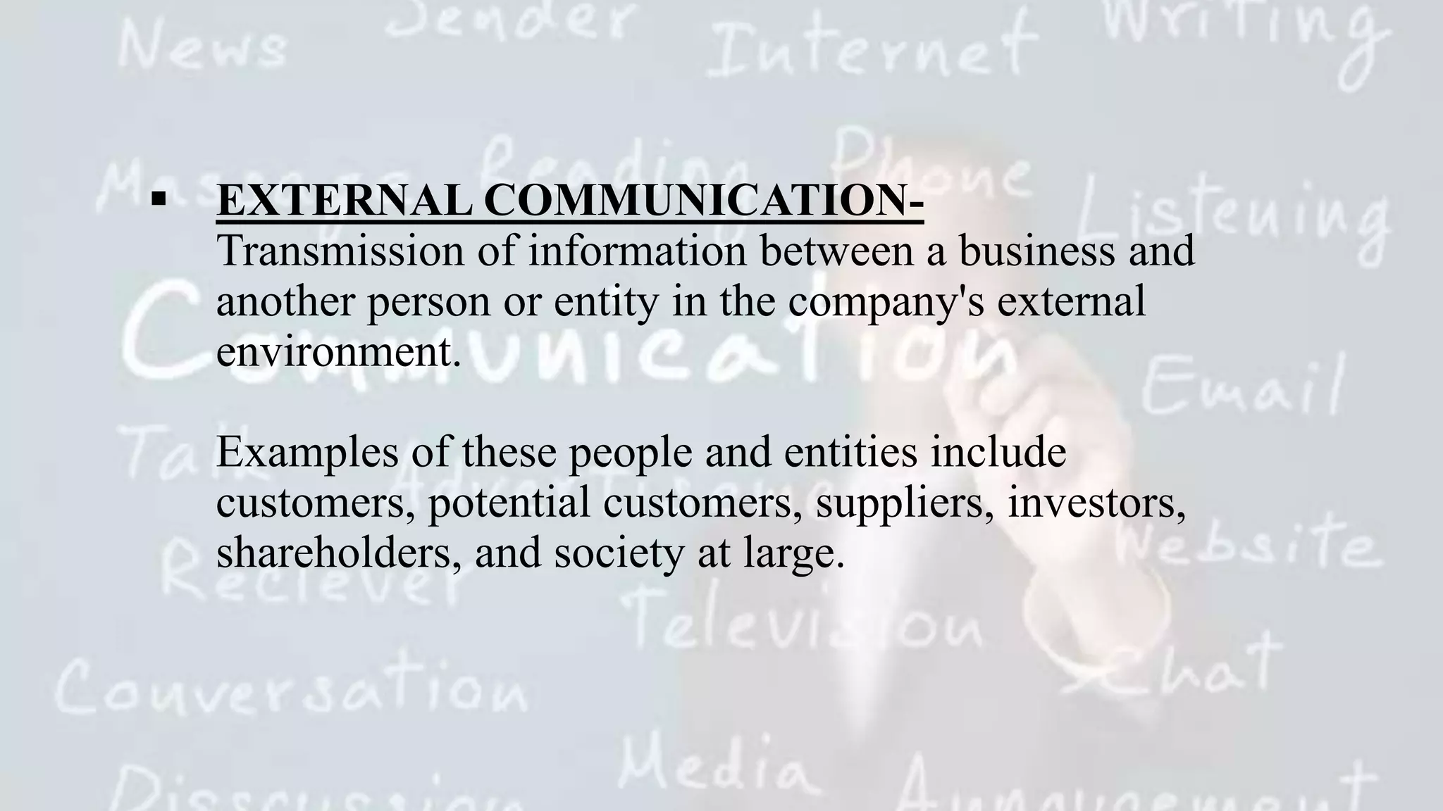 MODES OF BUSINESS COMMUNICATION IN ACCENTURE | PPT
