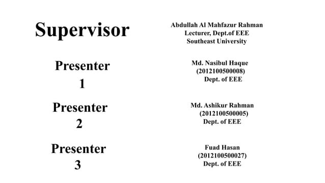 Electrical and Electronics Engineering (EEE) Research Methodology Presentation | PPTX