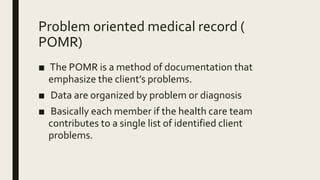 DOCUMENTATION IN NURSING | PPTX