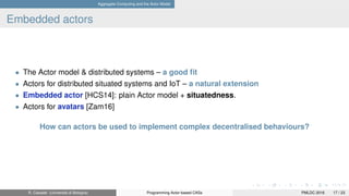 Programming Actor-based Collective Adaptive Systems | PPT