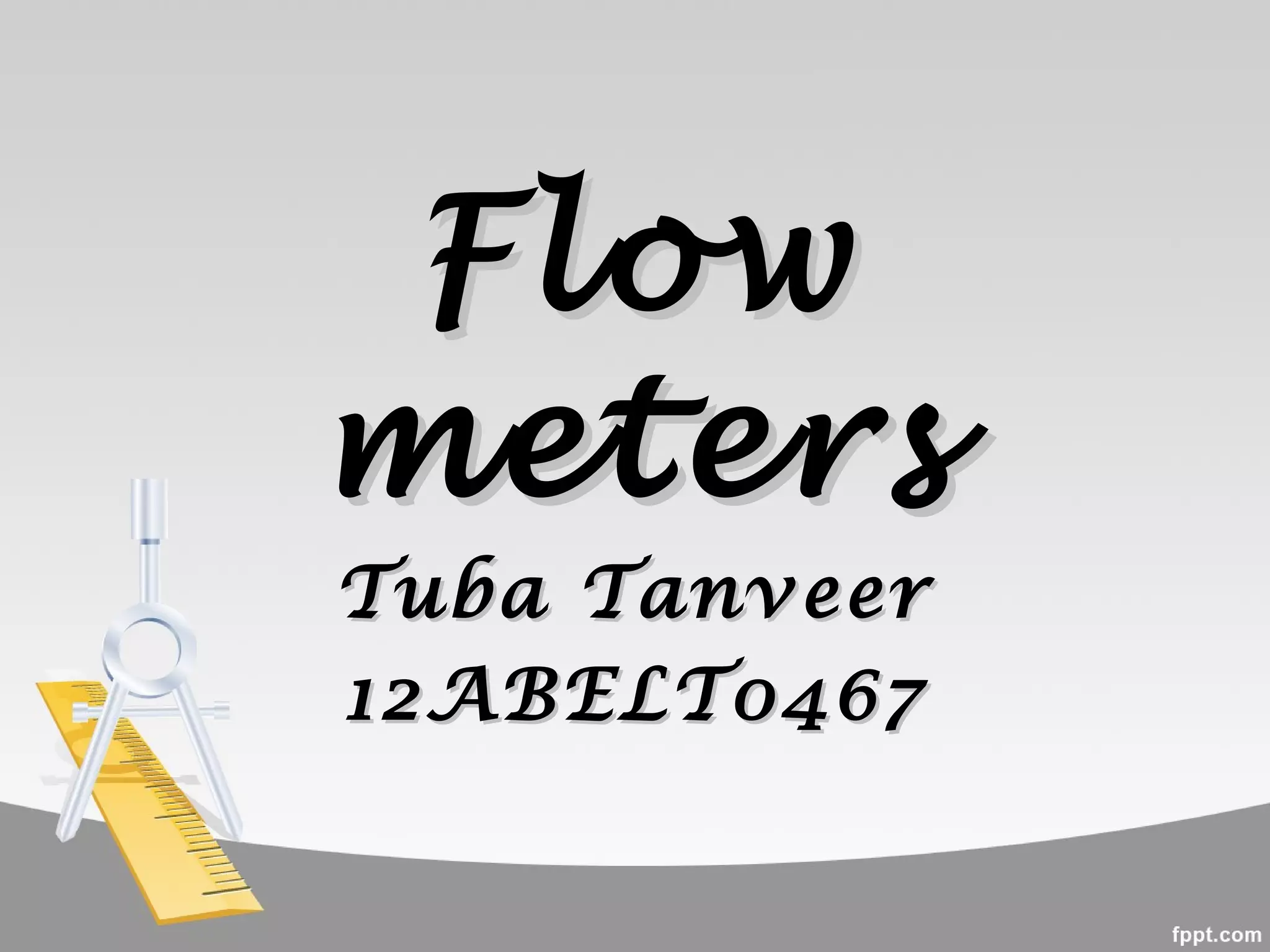 Flowmeters | PPT