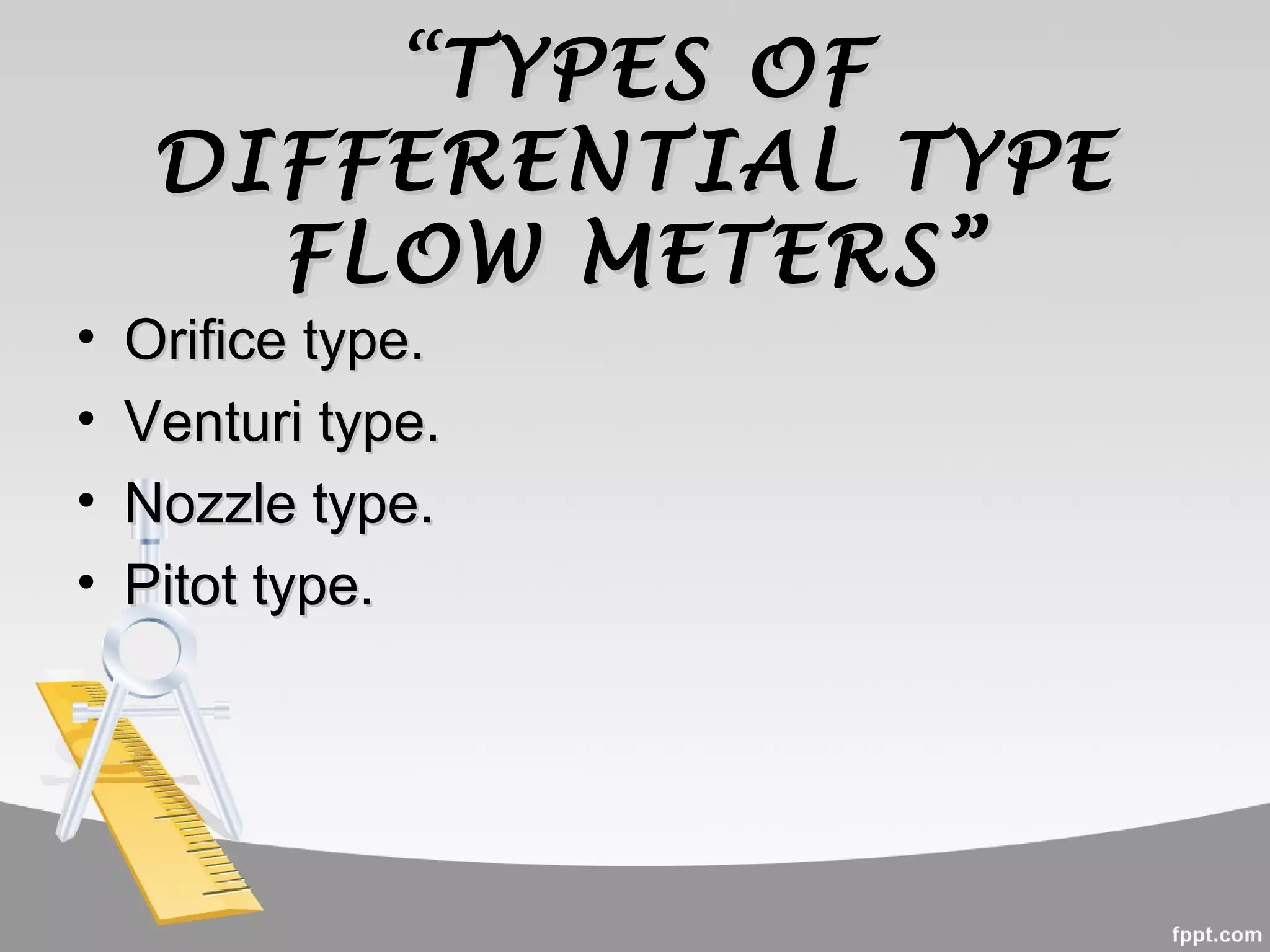 Flowmeters | PPT