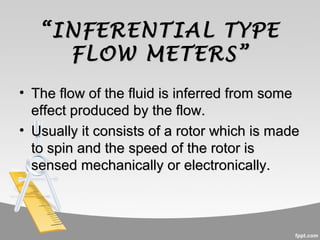 Flowmeters | PPT