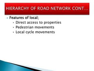 Academic Presentation On Road Network | PPTX