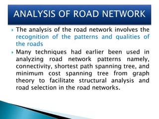 Academic Presentation On Road Network | PPTX