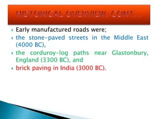 Academic Presentation On Road Network | PPTX