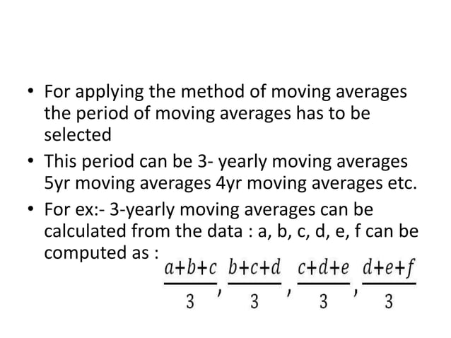 Exponential Weighting Moving Average. | PPTX | Physics | Science