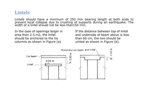 Earthquake Resistant Masonry Buildings | PPTX