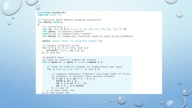 Global variables, sorting static variables,function and arrays, | PPTX