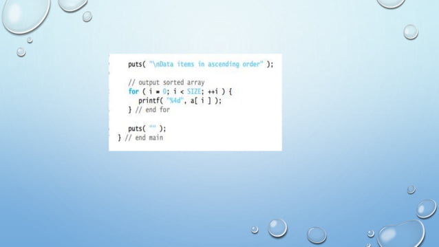 Global variables, sorting static variables,function and arrays, | PPTX
