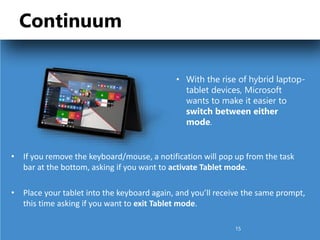 windows 10 Presentation | PPTX