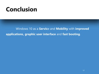 windows 10 Presentation | PPTX