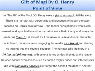 The Gift of Magi By O Henry | PPTX | Screenwriting | Content Production