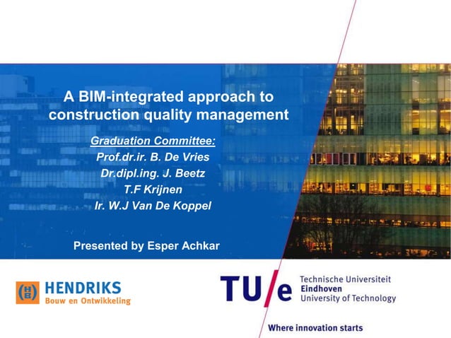 Masters thesis presentation | PPTX | Construction Industry | Industries