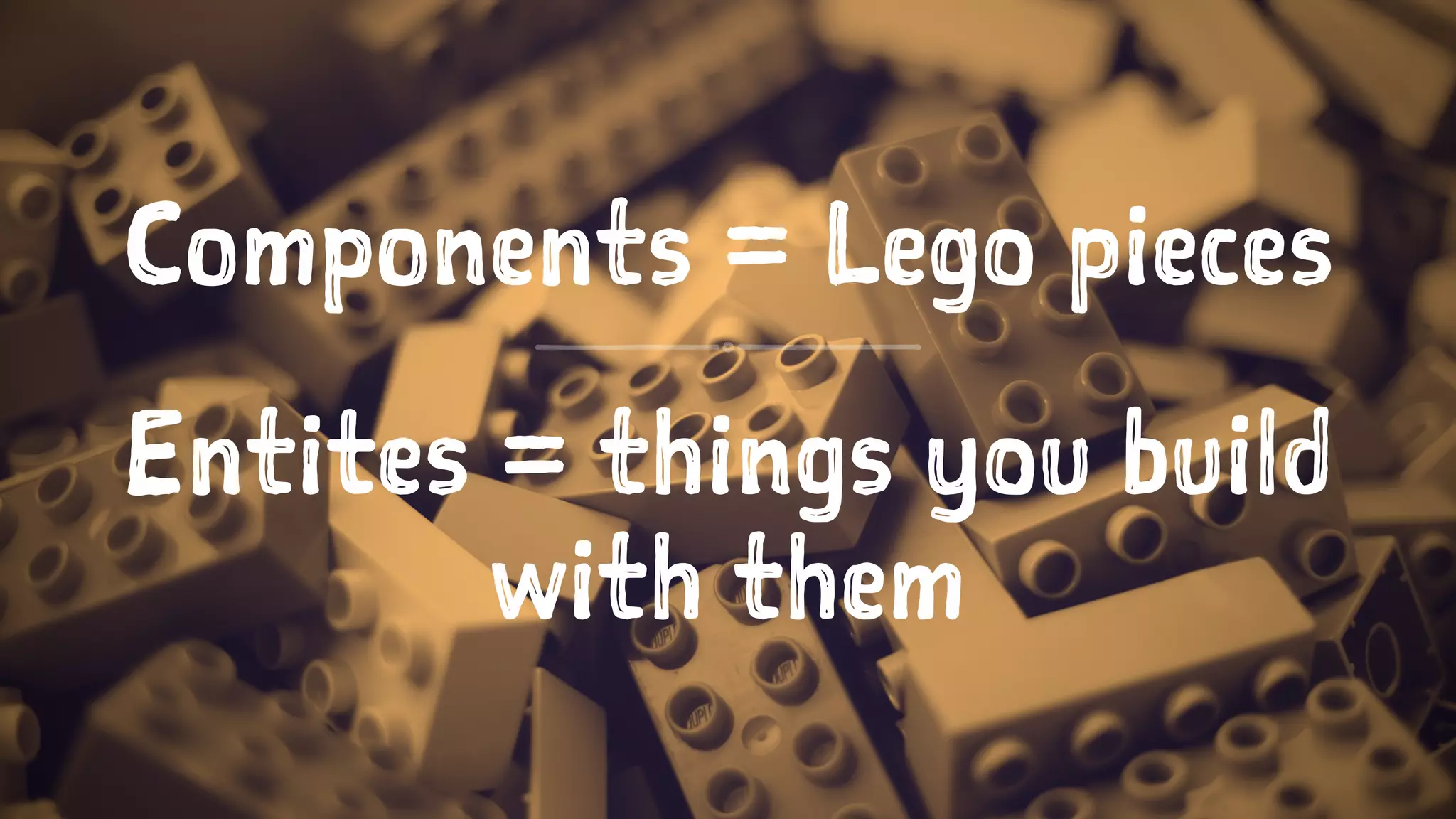 Entity Component System For App Developers Ppt 