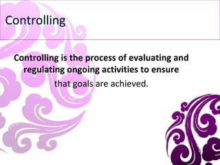 Basic Functions Of Management | PPT