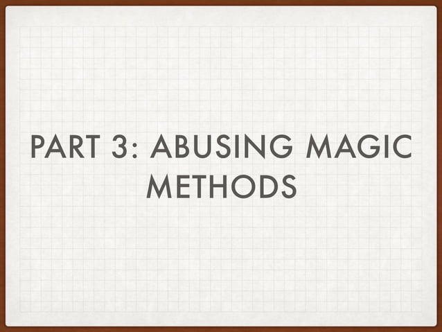 Using And Abusing Magic Methods In Python Ppt